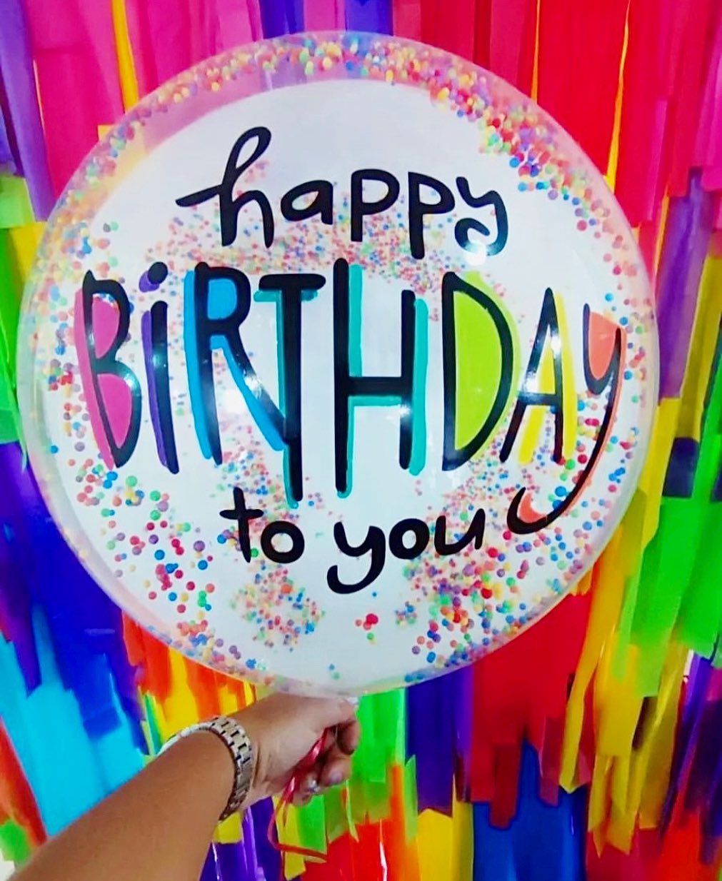 Latex-Happy Birthday – Partyshop